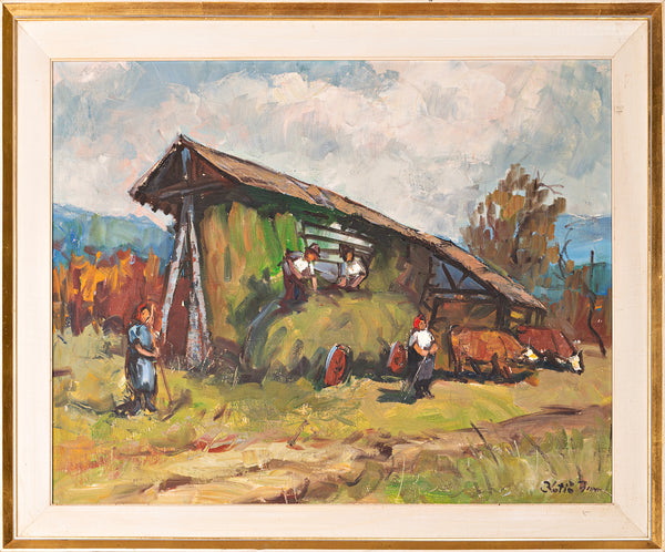 Ivan Katič - Work under the Hayrack